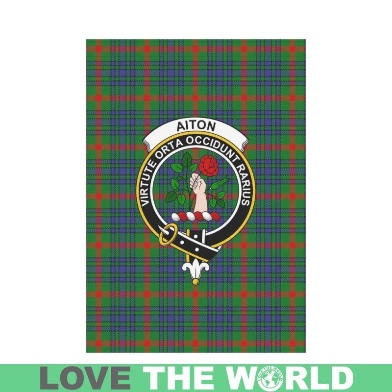 Aiton Tartan Flag Clan Badge K7 – ScottishClansTartan
