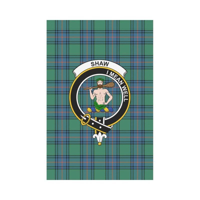 Shaw Of Sauchie Tartan Flag Clan Badge K7 – ScottishClansTartan